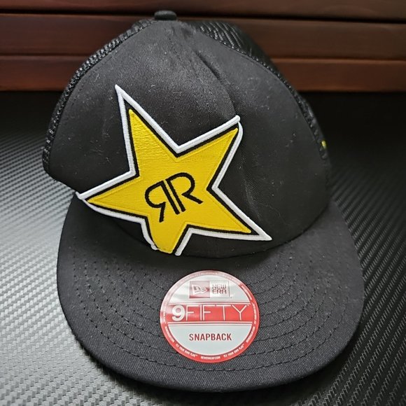 New Era | Accessories | New Era 9fifty Rockstar Energy Drink Snapback ...